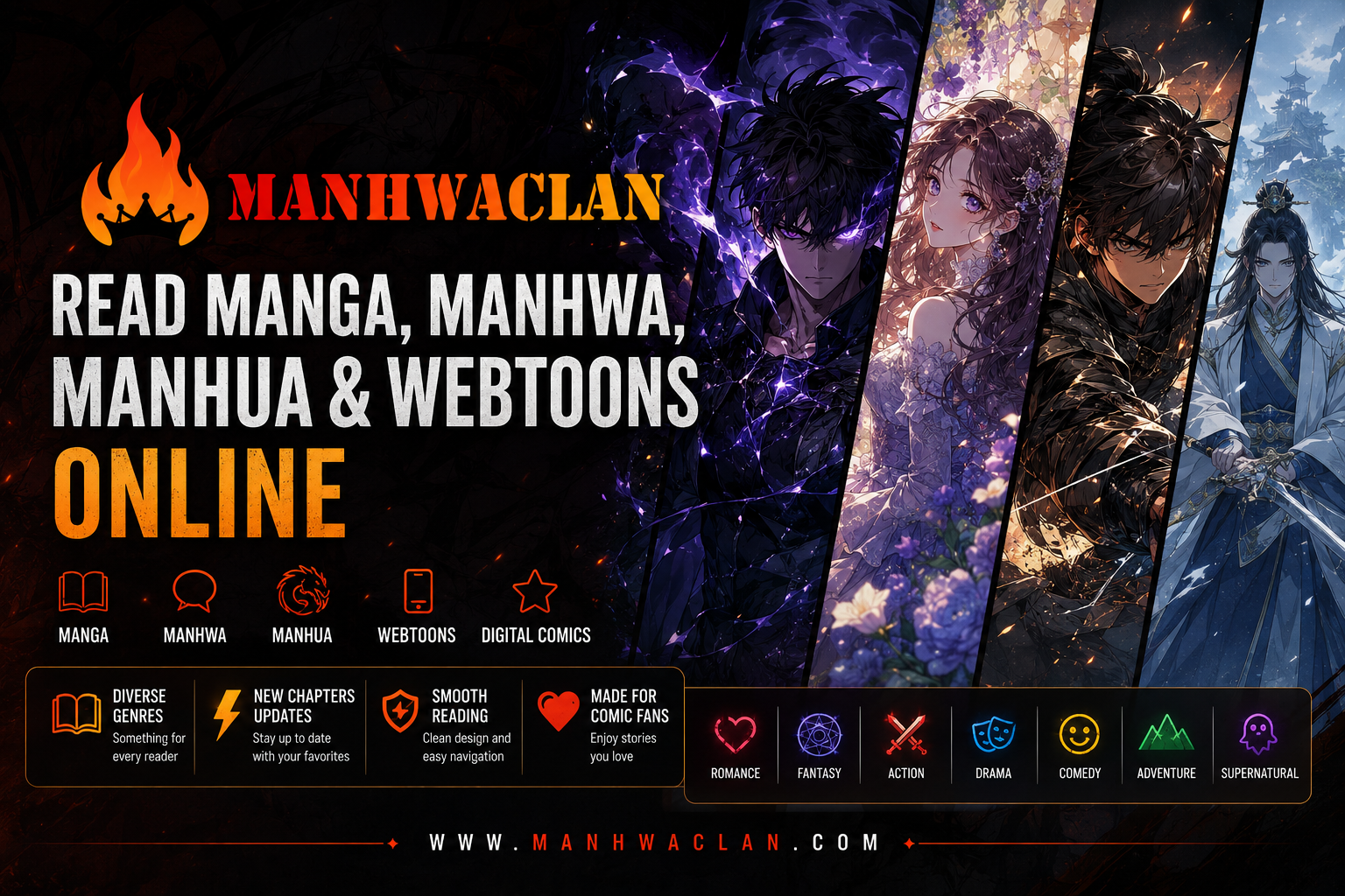 ManhwaClan | Read Manga, Manhwa, Manhua & Webtoons Online